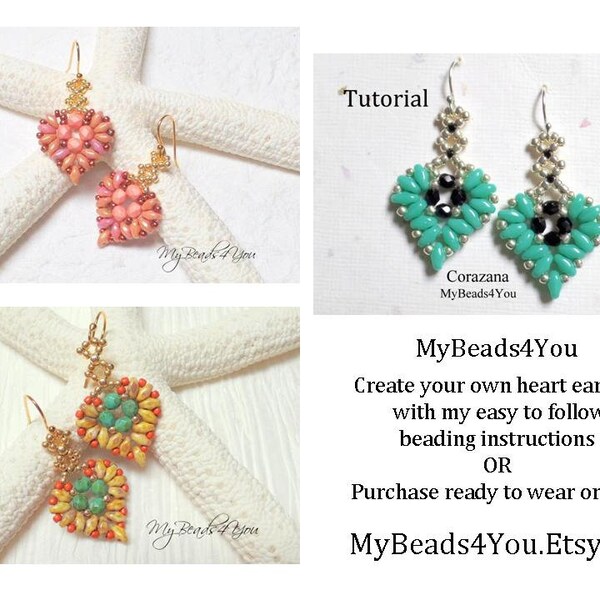 Superduo Earrings - Etsy