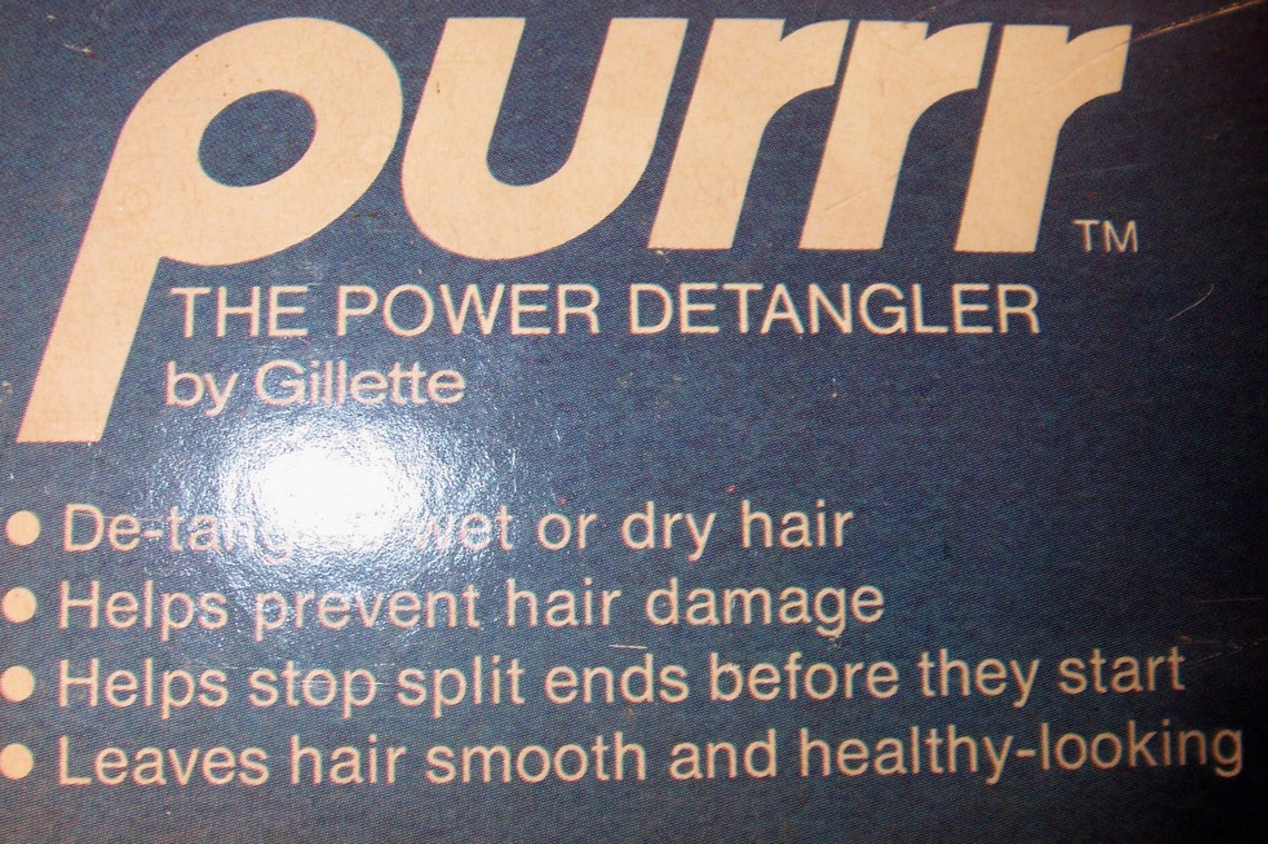 Purrr The Power Detangler by Gillette | Etsy Purrr The Power Detangler by Gillette | Etsy