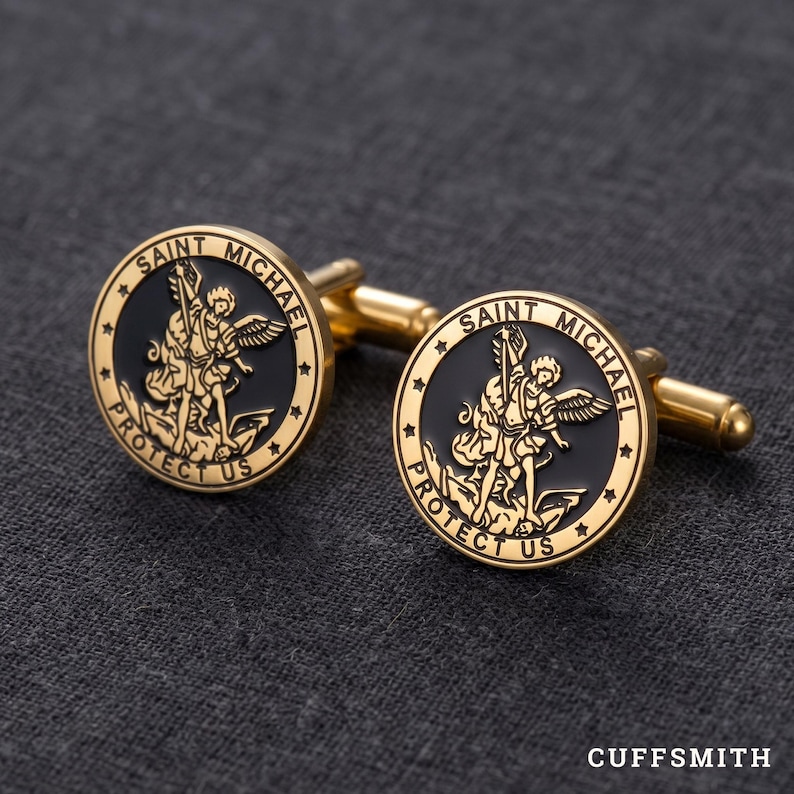 Personalized Stainless-steel Cufflinks, Engraved Gold Cufflinks ...