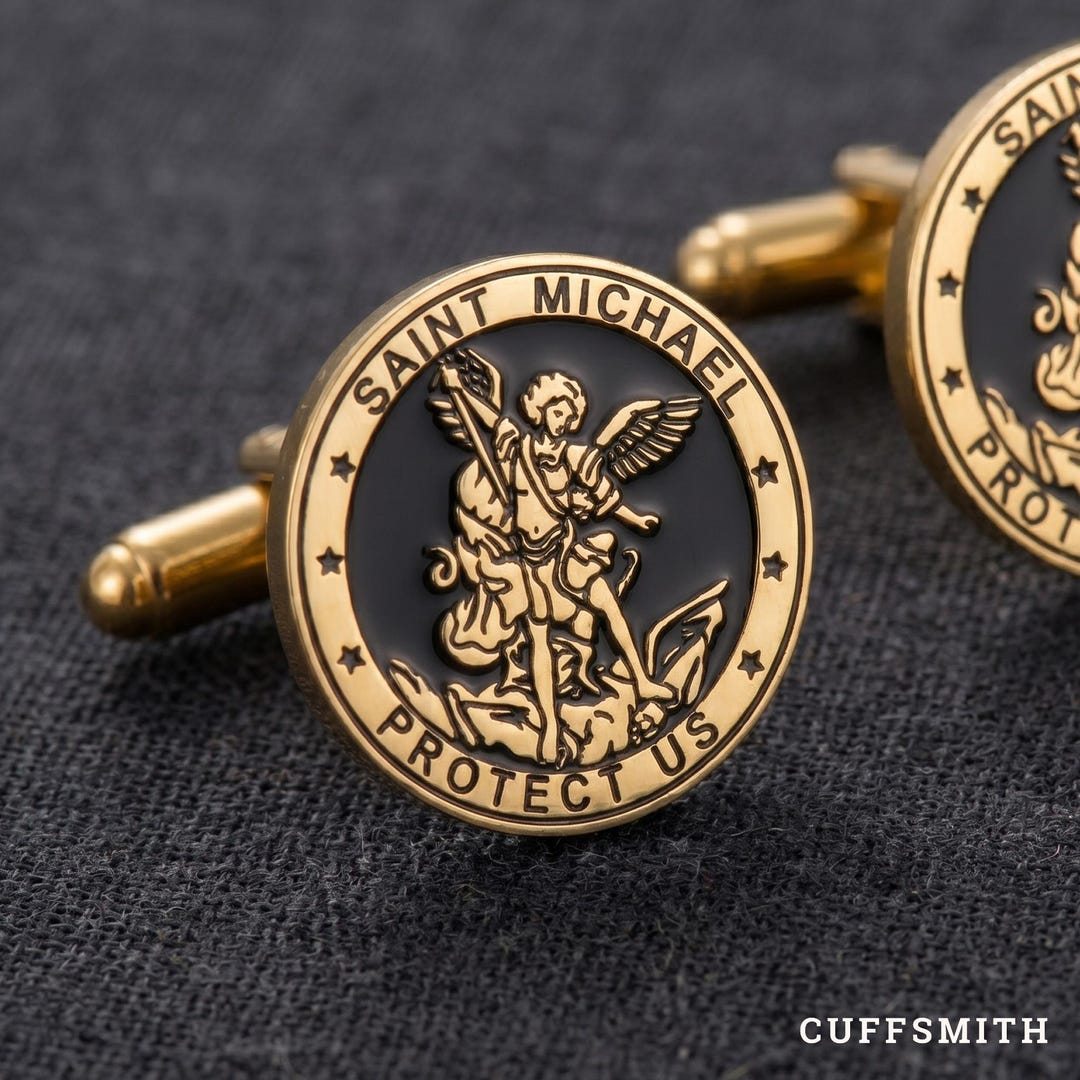 Personalized Stainless-steel Cufflinks, Engraved Gold Cufflinks ...