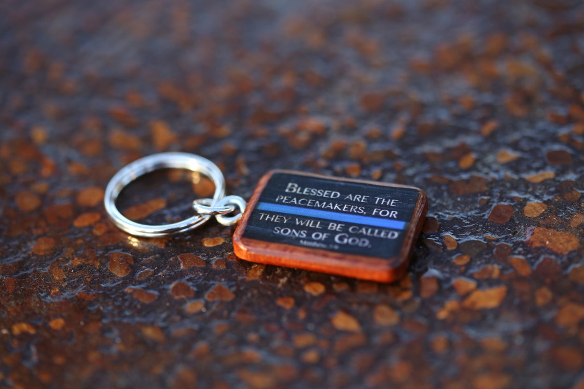 Police Keychain - Etsy