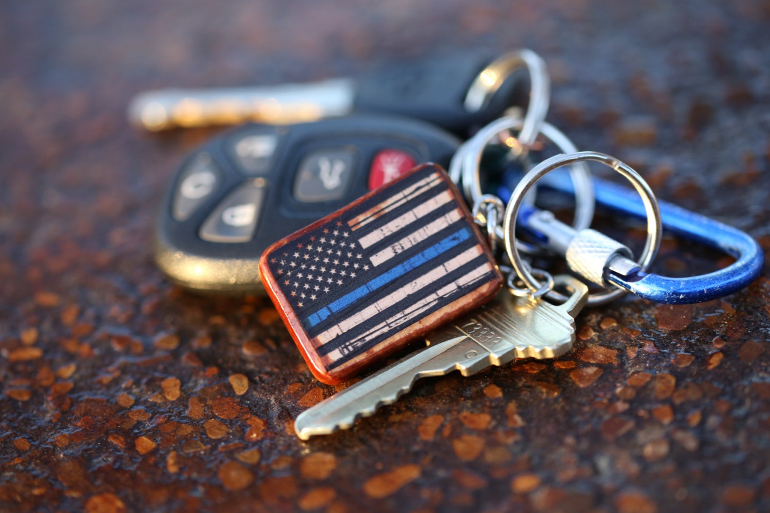 Police Keychain - Etsy
