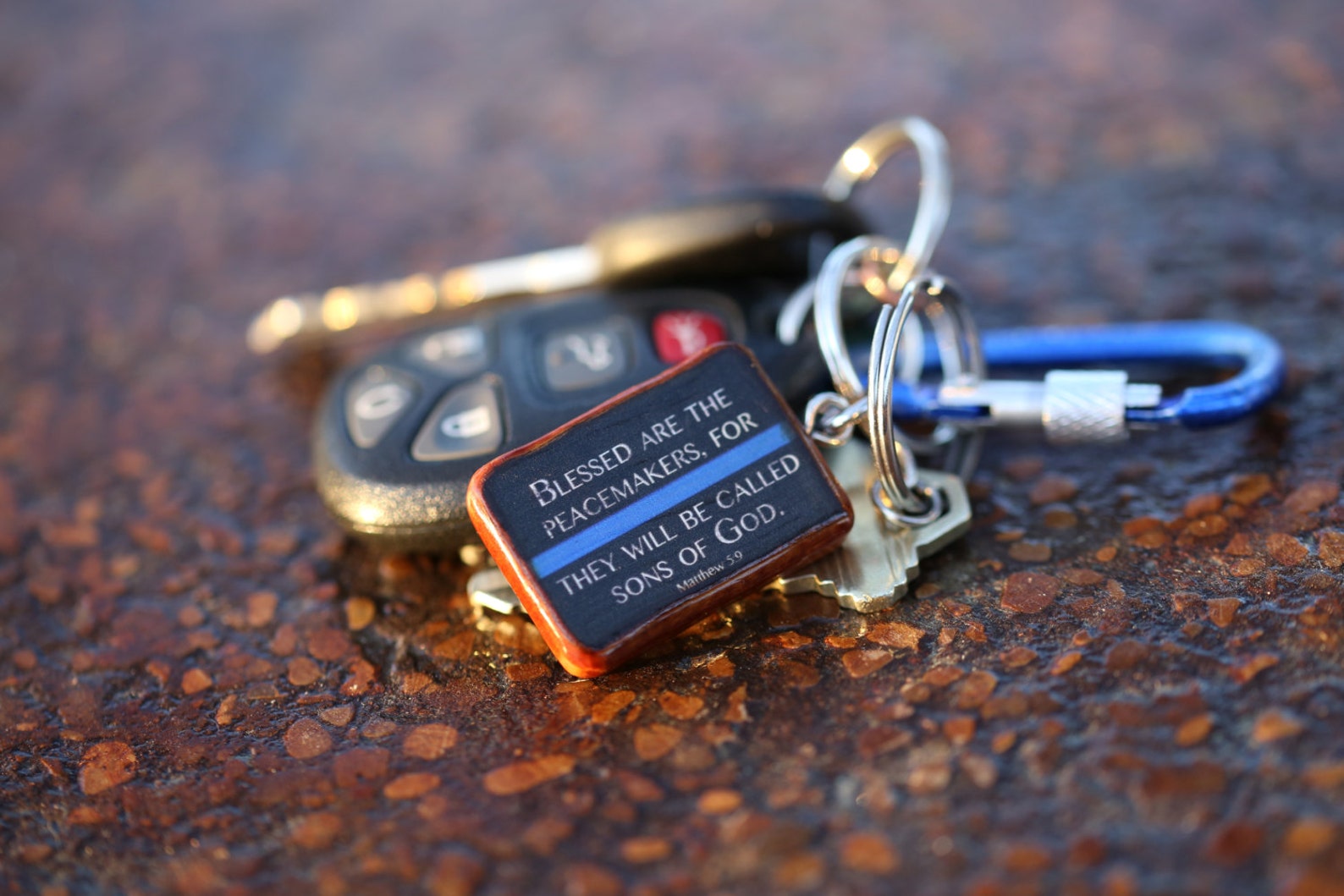 Police Keychain - Etsy
