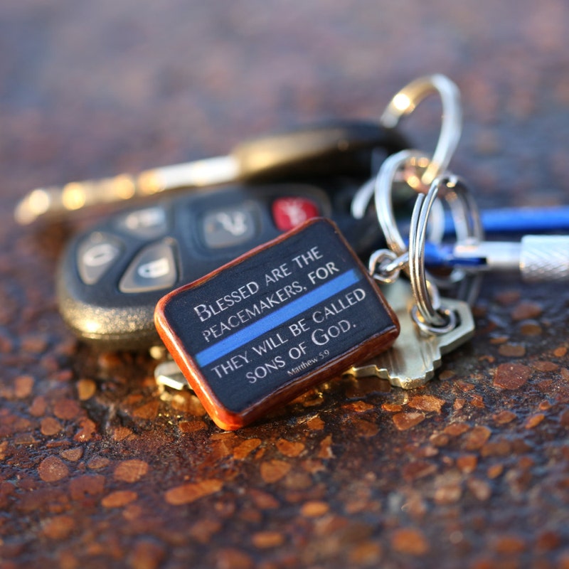 Sheriff Custom Keychain - Etsy