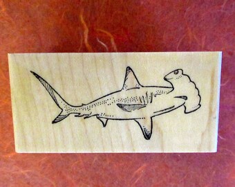 Shark Stamp | Etsy