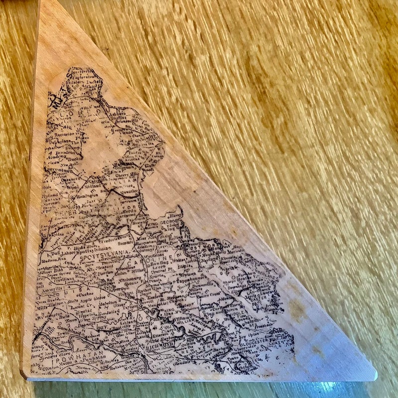 Triangle Stamp - Etsy