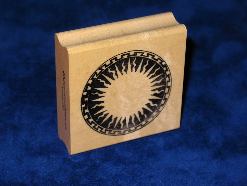 Mystic Solar Shield Rubber Stamp | Etsy