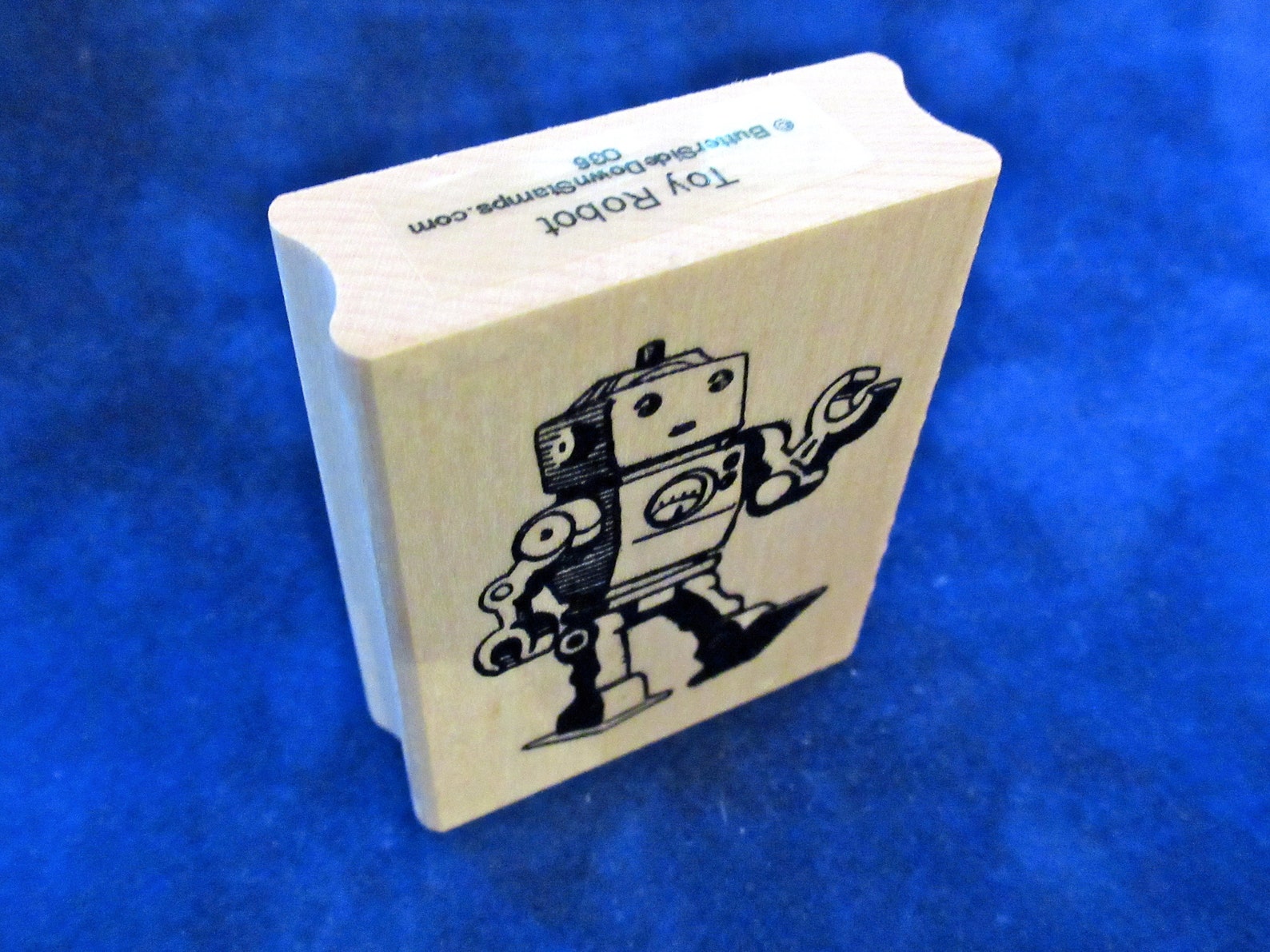 Toy Robot Rubber Stamp - Etsy