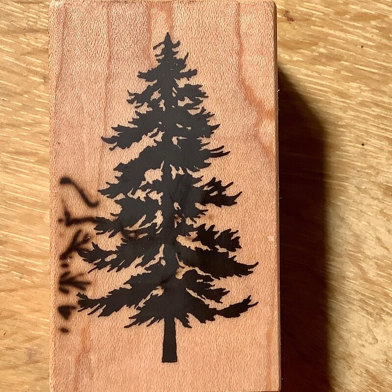 Pine Tree Stamp - Etsy