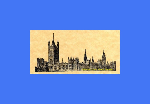 British Parliament Rubber Stamp | Etsy
