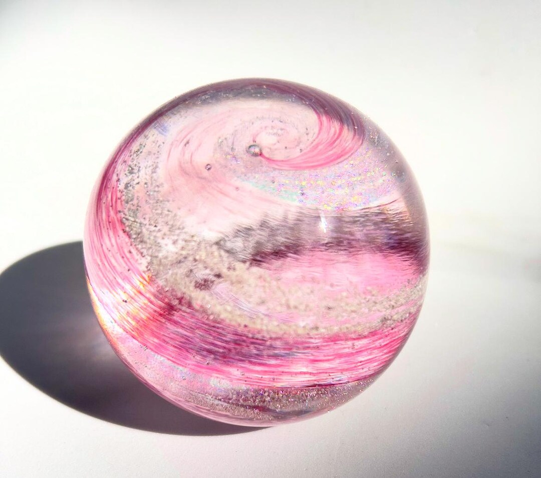 Ashes Keepsake, 3 Color Sparkly Pinks and Purple With Light and Fuschia ...