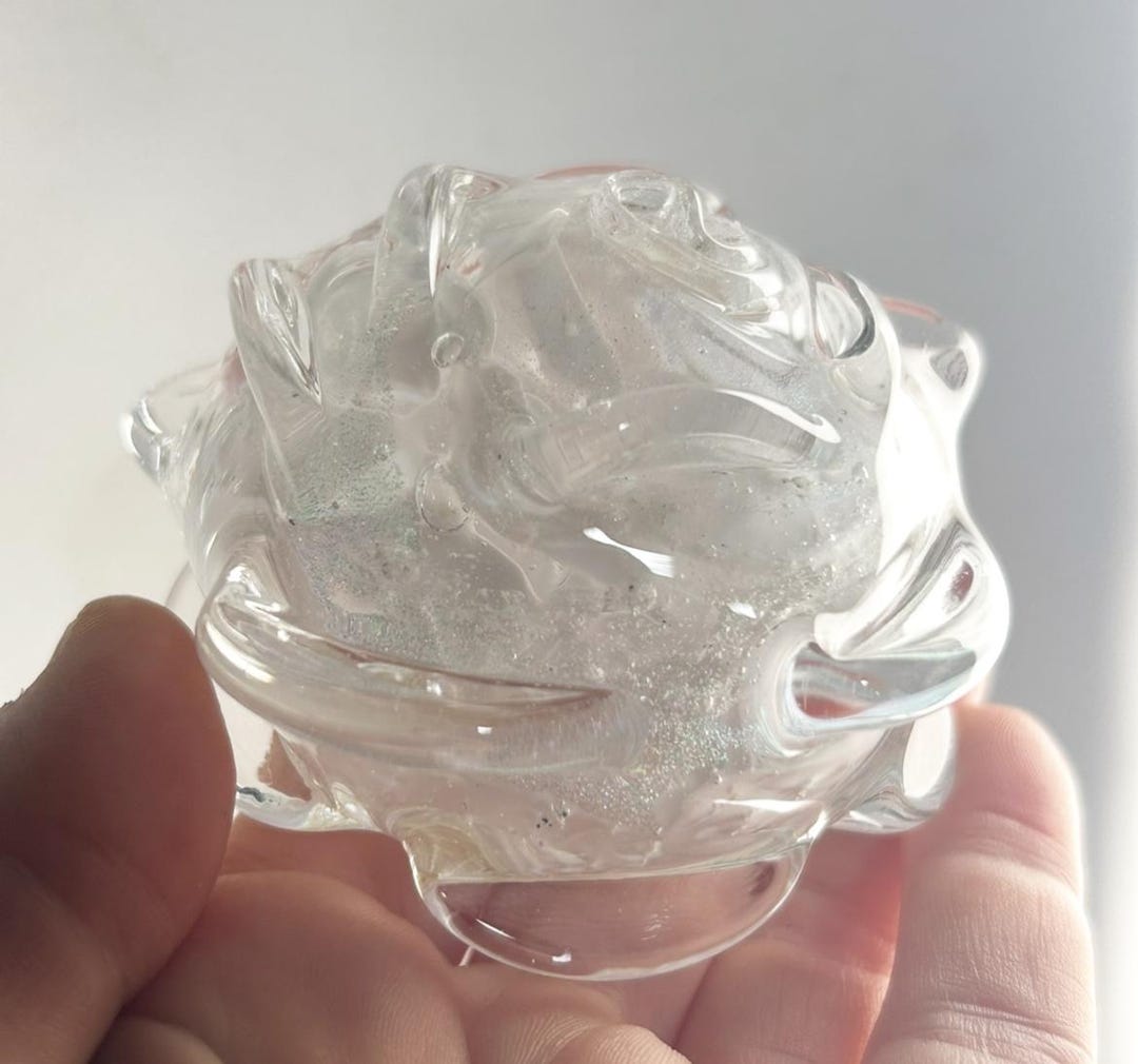 Memorial Glass, Cremation Glass Flower, Ashes in Glass, Memorial Glass ...