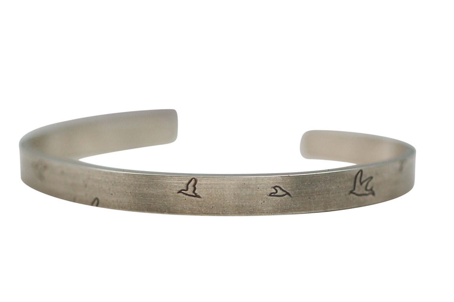 Bird Cuff Bird Bracelet Flock of Birds Bird Pattern Bird - Etsy