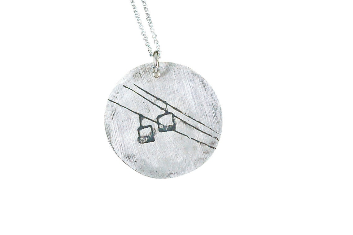Chairlift Pendant - Etsy