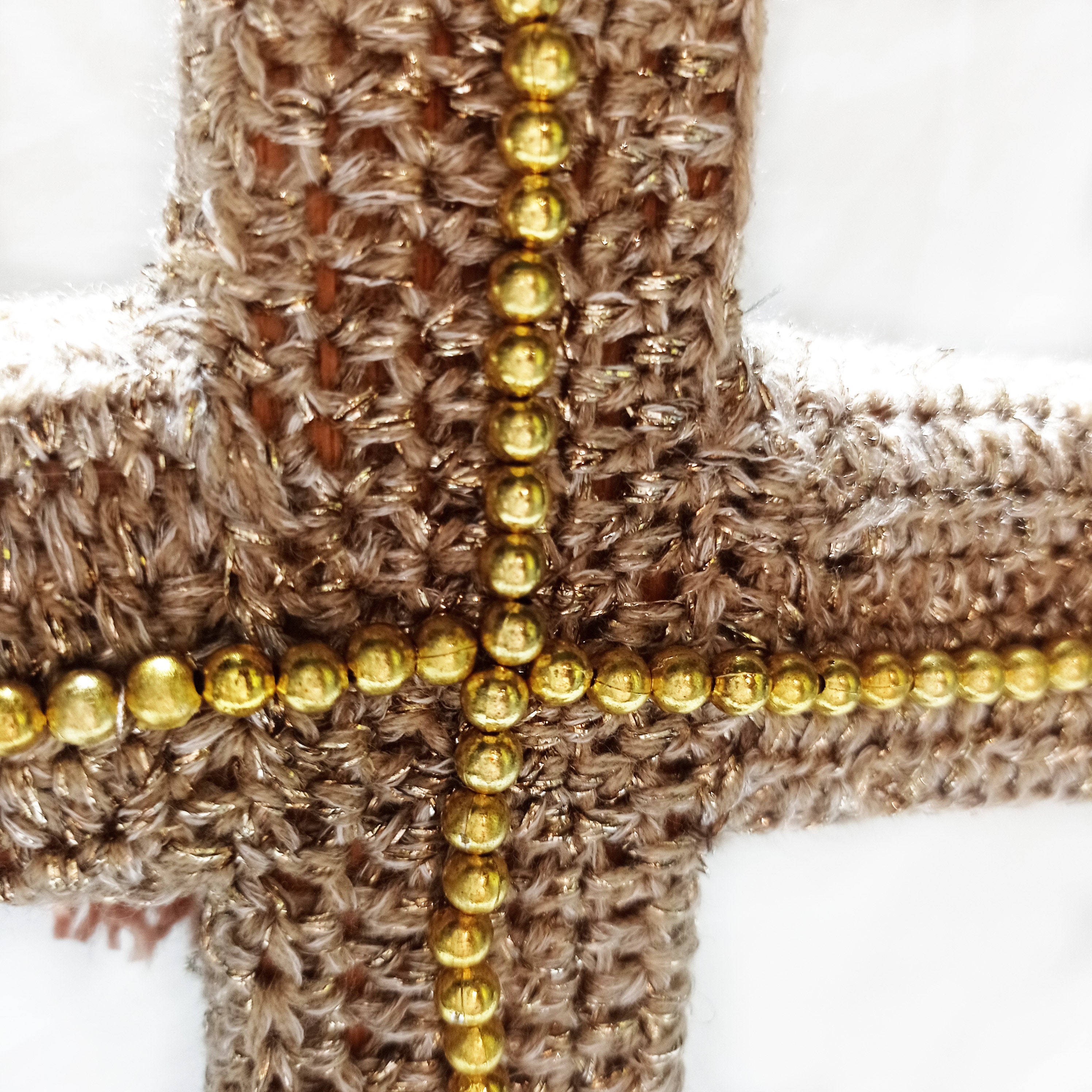 Crucified Jesus Crocheted Statue - Etsy
