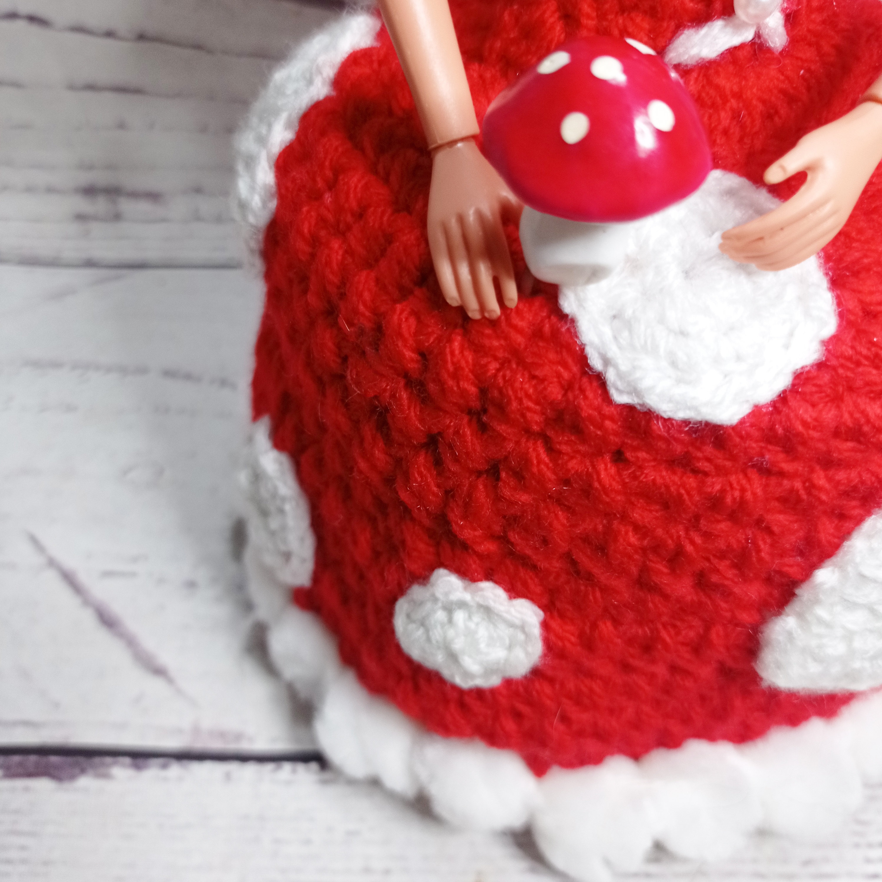 Toilet Paper Doll Toadstool - Etsy