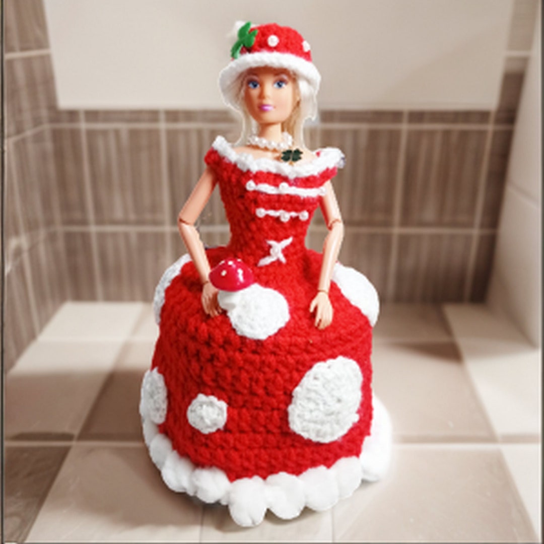 Toilet Paper Doll Toadstool - Etsy