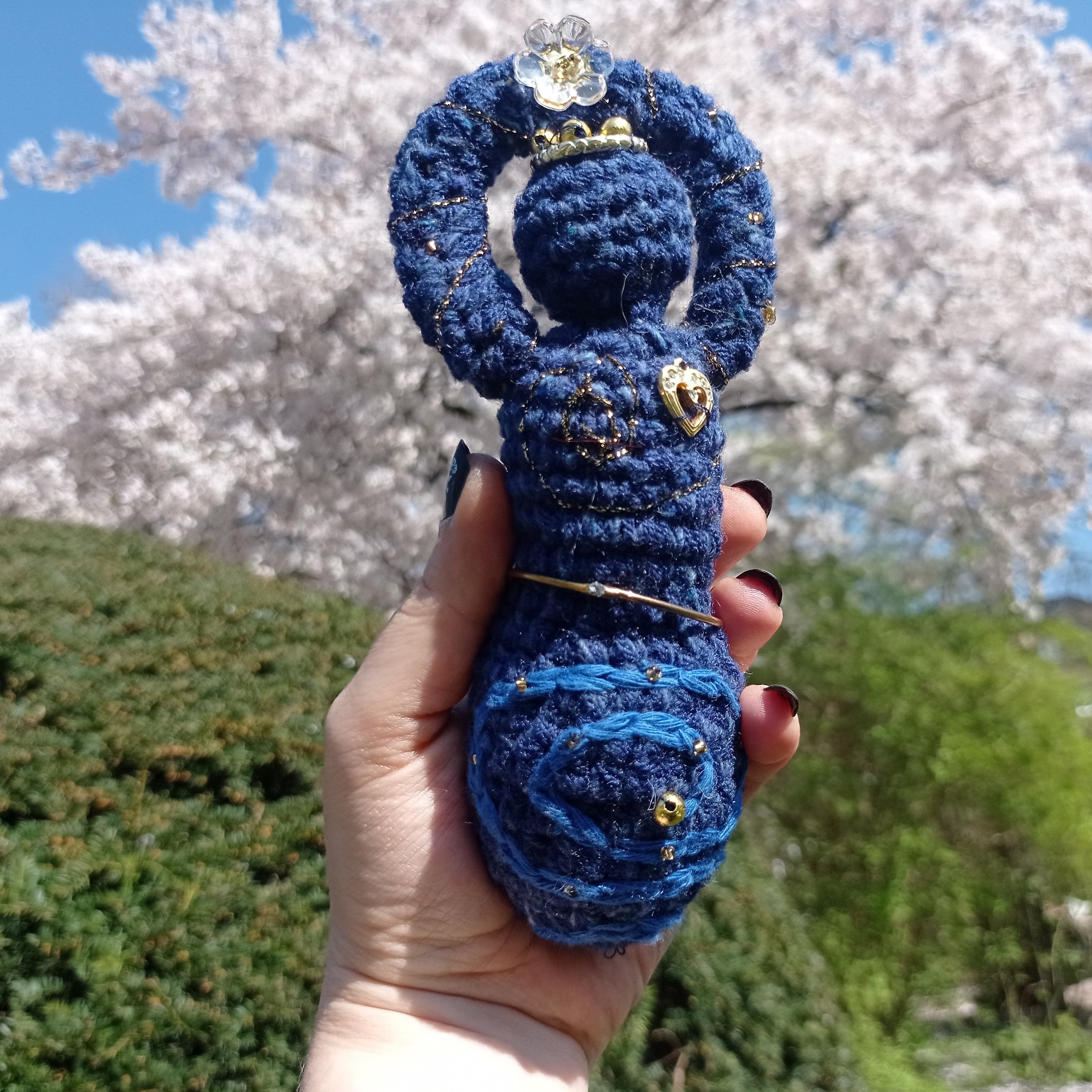 Spiritual Goddess of Love, Crochet Figure - Etsy