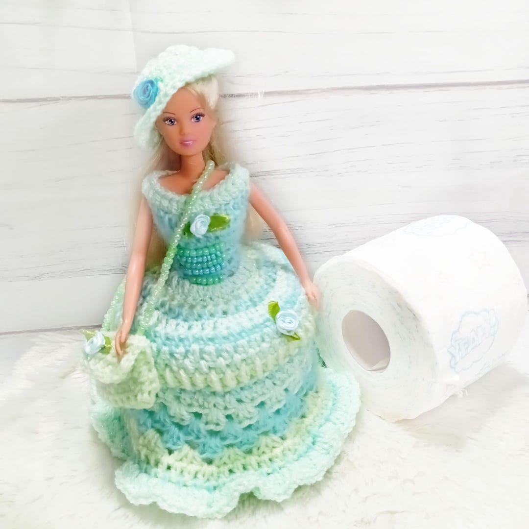 Toilet Paper Cover Lady With Hat - Etsy