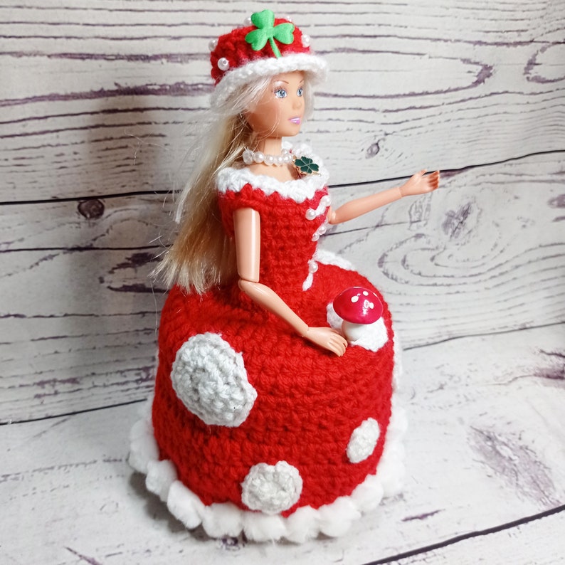 Toilet Paper Doll Toadstool - Etsy