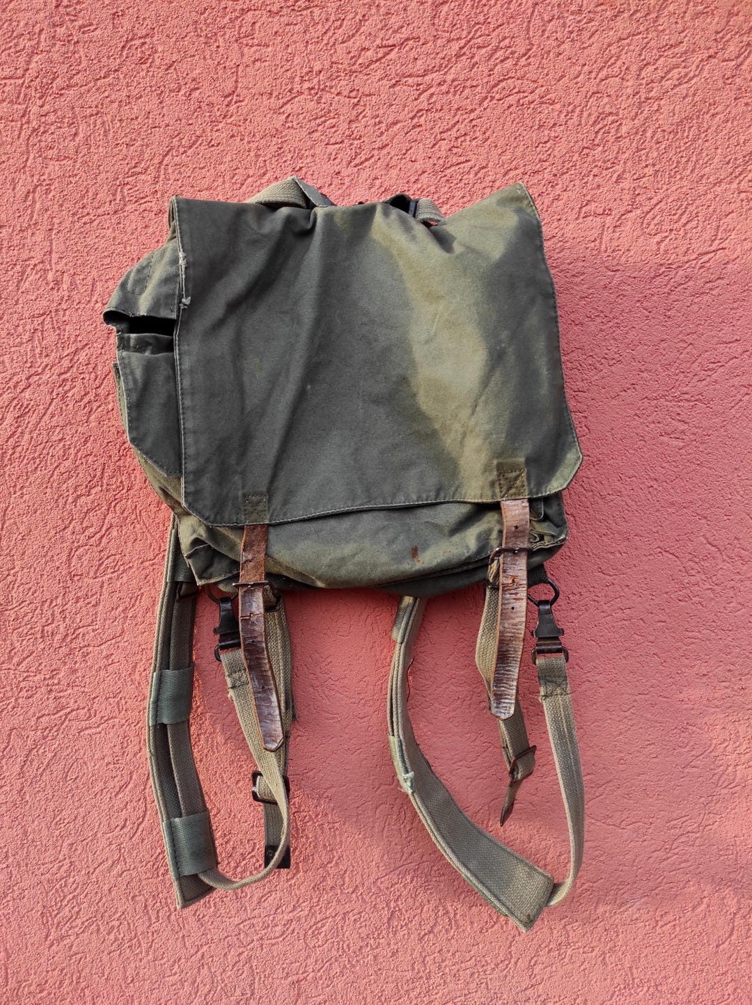 Vintage Military Backpack From Yugoslavia 1981 - Etsy