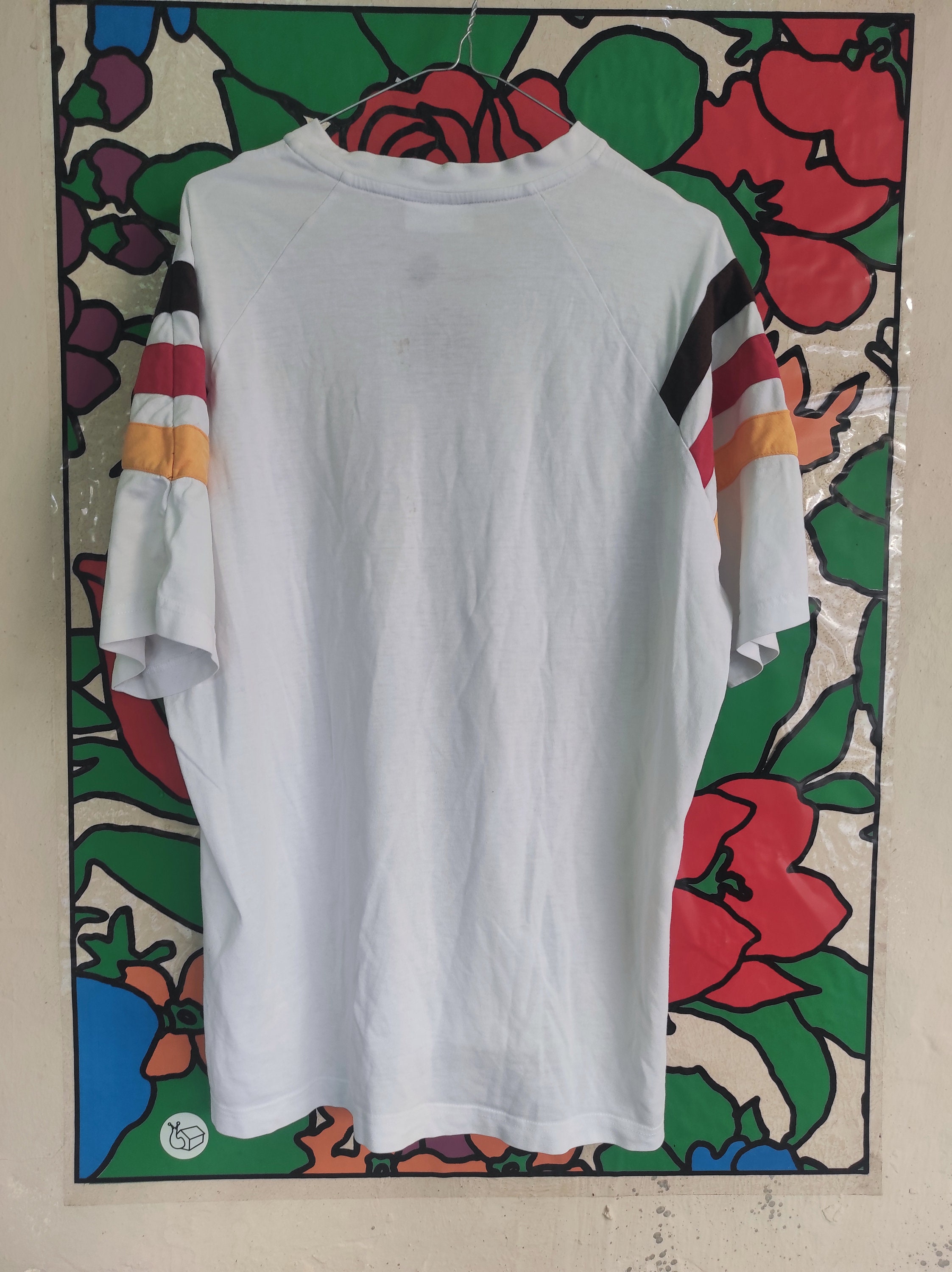 Vintage RARE Adidas Deutscher Fussball-bund Whie T Shirt XL Vintage RARE Adidas Deutscher Fussball-bund Whie T Shirt XL