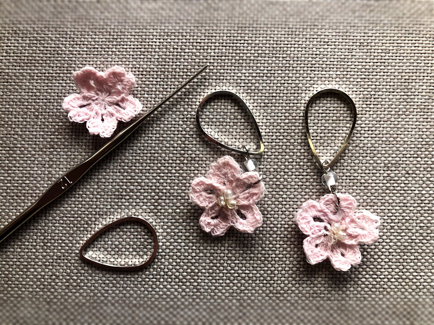 Sakura Flower Coaster PDF Pattern for Crocheters - Trivet, Accessory ...