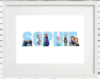 Frozen Poster | Etsy