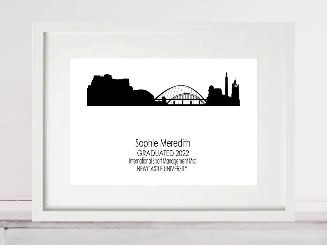 Personalised NEWCASTLE UNIVERSITY GRADUATION Gift, Class of 2024 ...