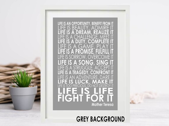 The Grey Poem Poster