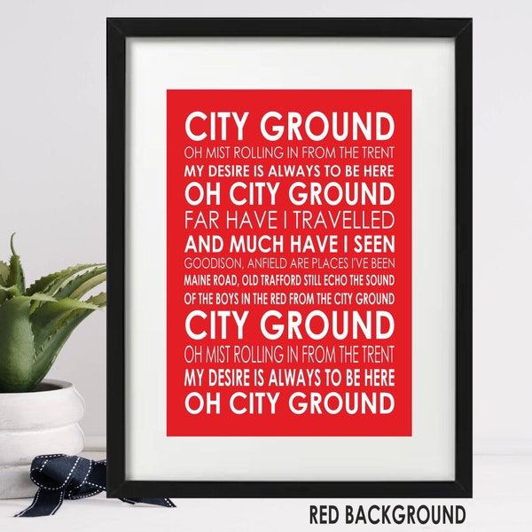 Nottingham Forest - Etsy UK