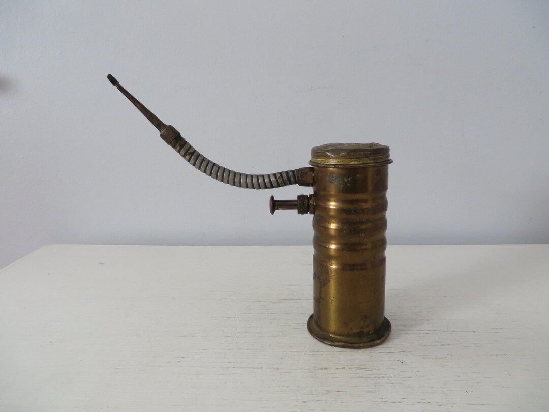 Vintage Eagle Brass Finger Pump Oiler No. 66 - Etsy