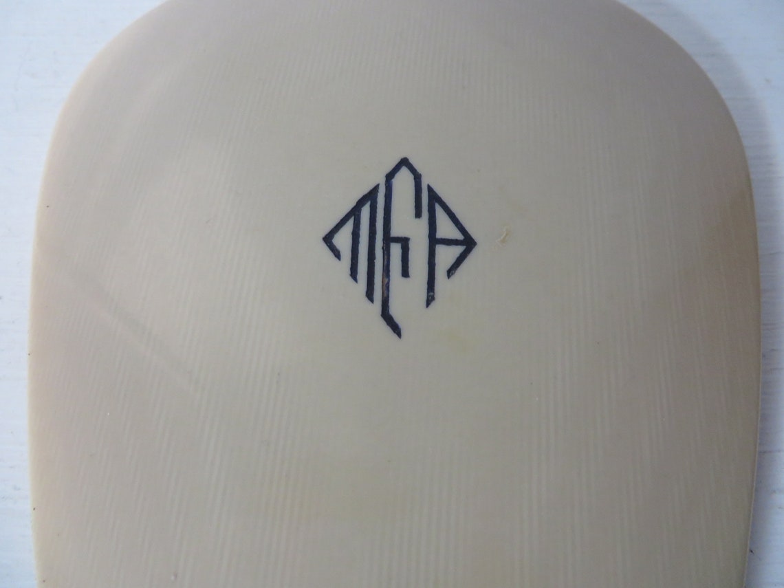 Vintage Ivory Pyralin la Belle Hand Mirror - Etsy