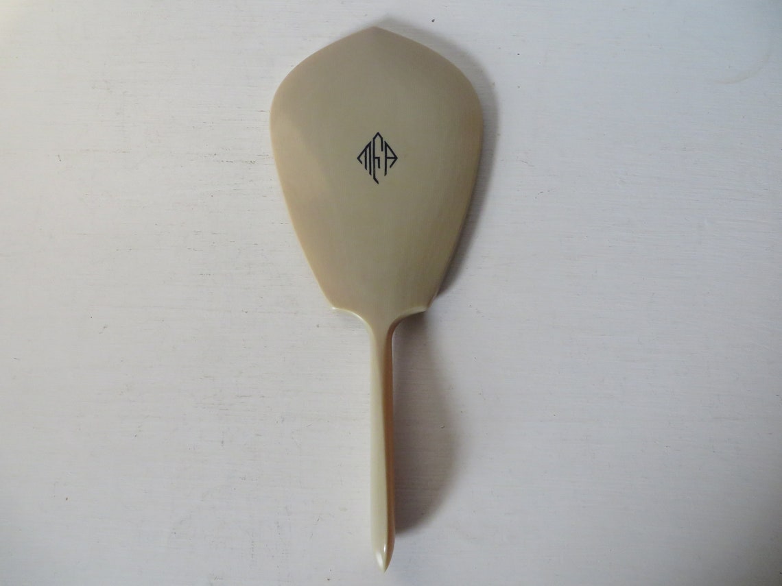 Vintage Ivory Pyralin la Belle Hand Mirror - Etsy