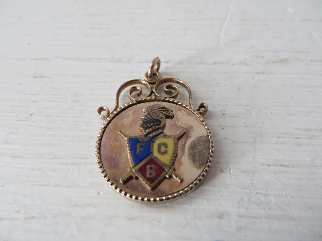 Vintage Knights of Pythias Pendant - K of P Charm - FCB Insignia ...
