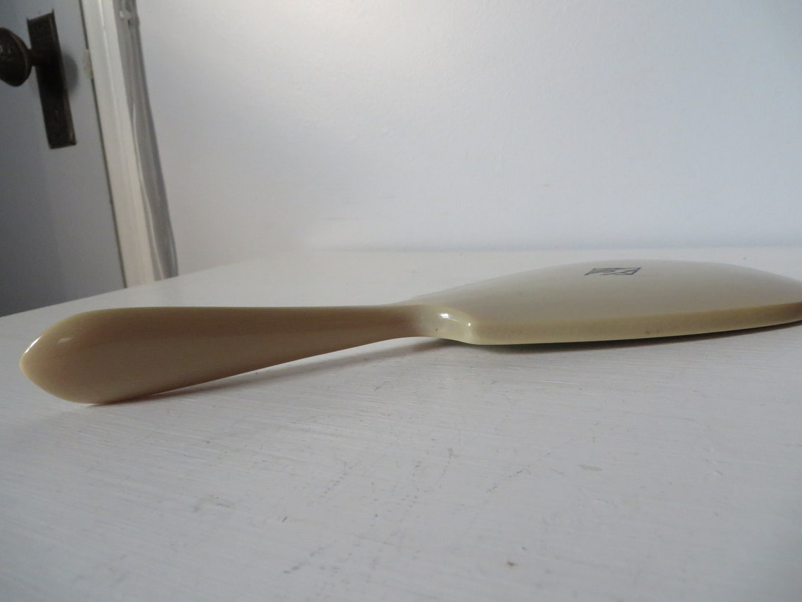 Vintage Ivory Pyralin la Belle Hand Mirror - Etsy