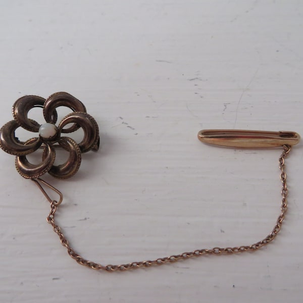 Antique Victorian Chain Safety Pin Chain - Etsy