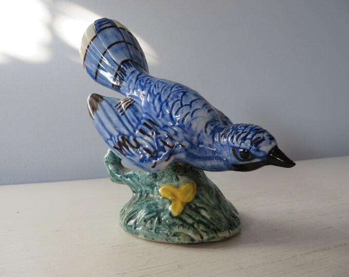Vintage Stangl Pottery Blue Jay #3276 - Etsy