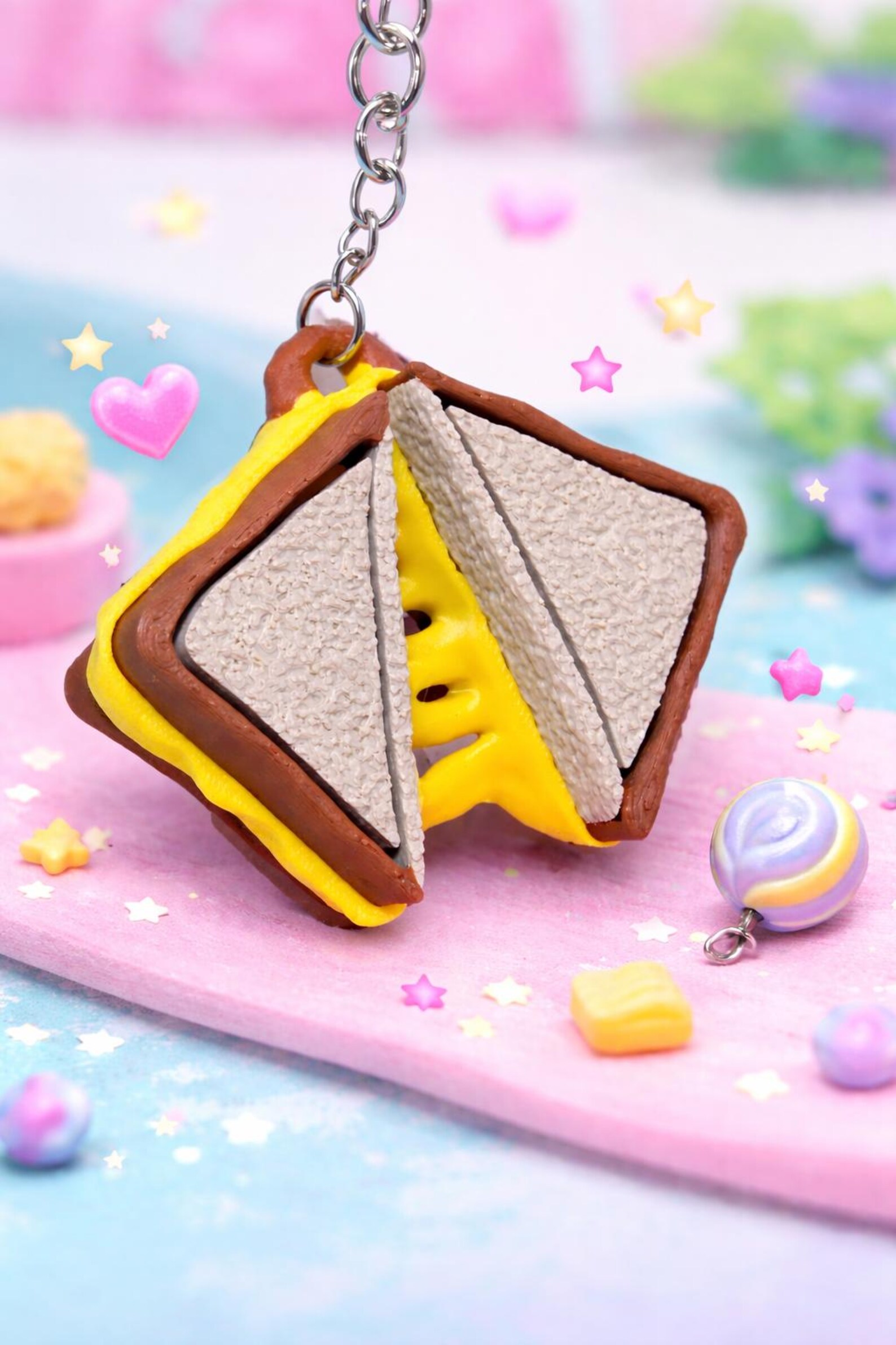 Grilled Cheese Fidget Clicker | Melty Sandwich Desk Toy, Stress Relief ...