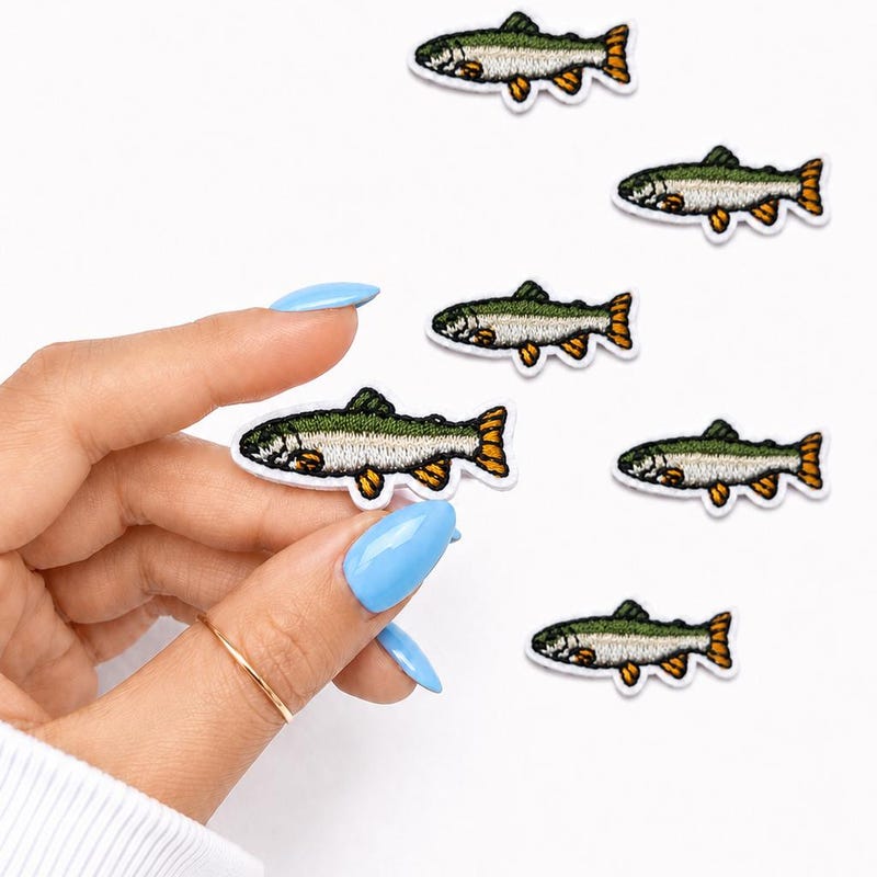 Custom Fish Patch - Etsy