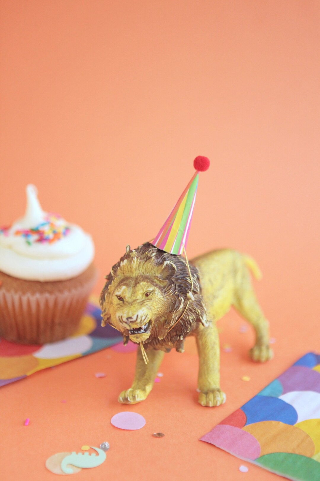 NEW! Extra Long Mini Party Hats for Animals and Dinosaurs, Miniature ...