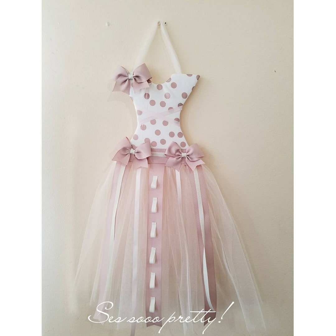 Tutu Dress Clip Holder, Clip Storage, Clip Organizer, Baby Girl Gift ...