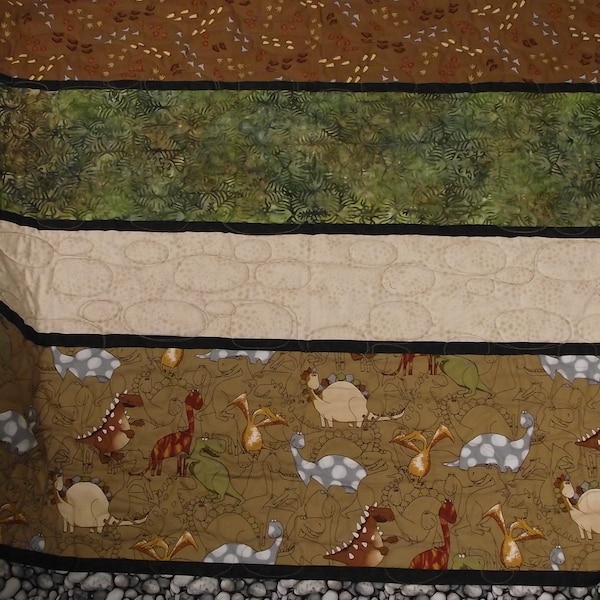 Dinosaur Quilt - Etsy