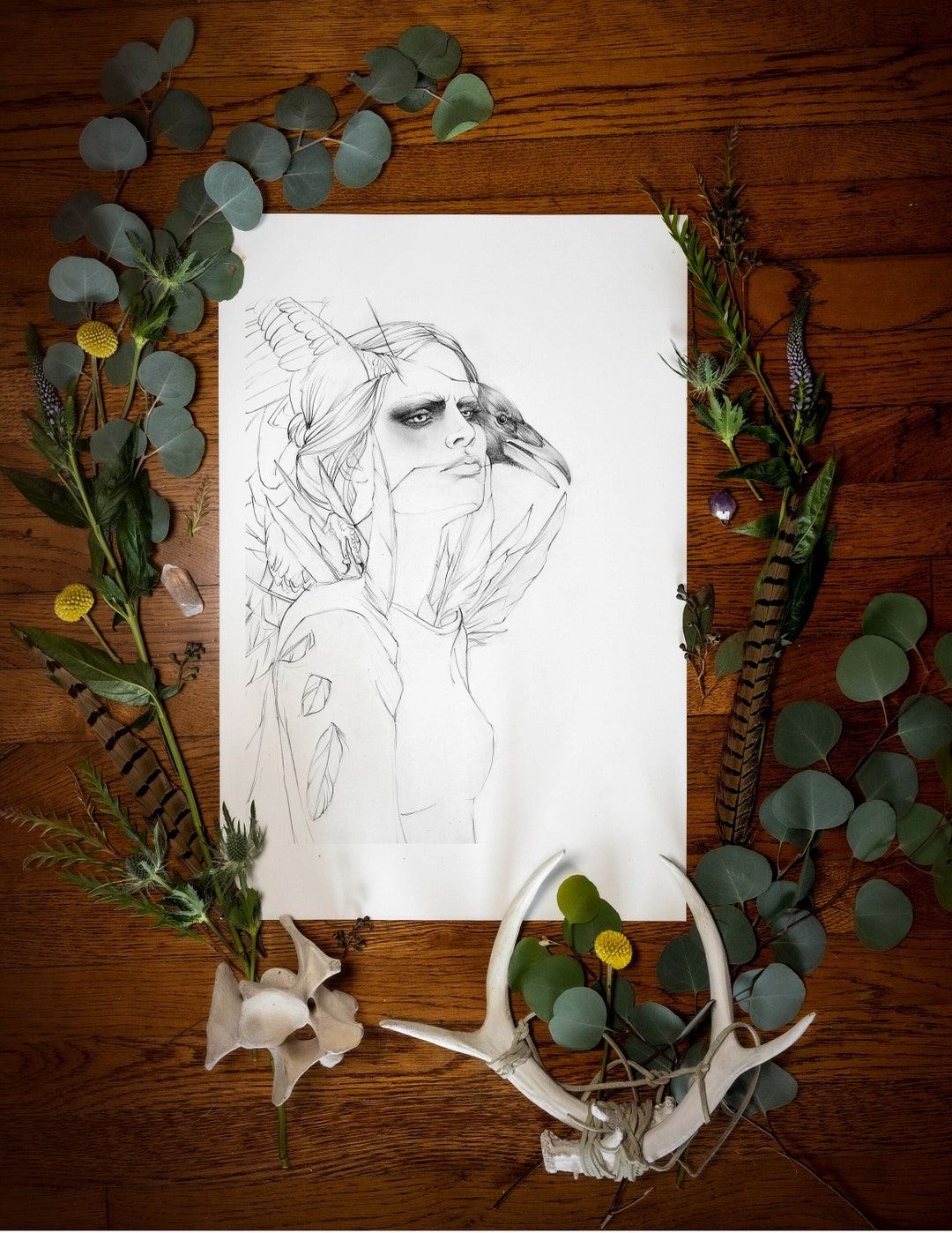 Valkyrie Fine Art Print | Valkyrie Poster | Norse Mythology Poster ...