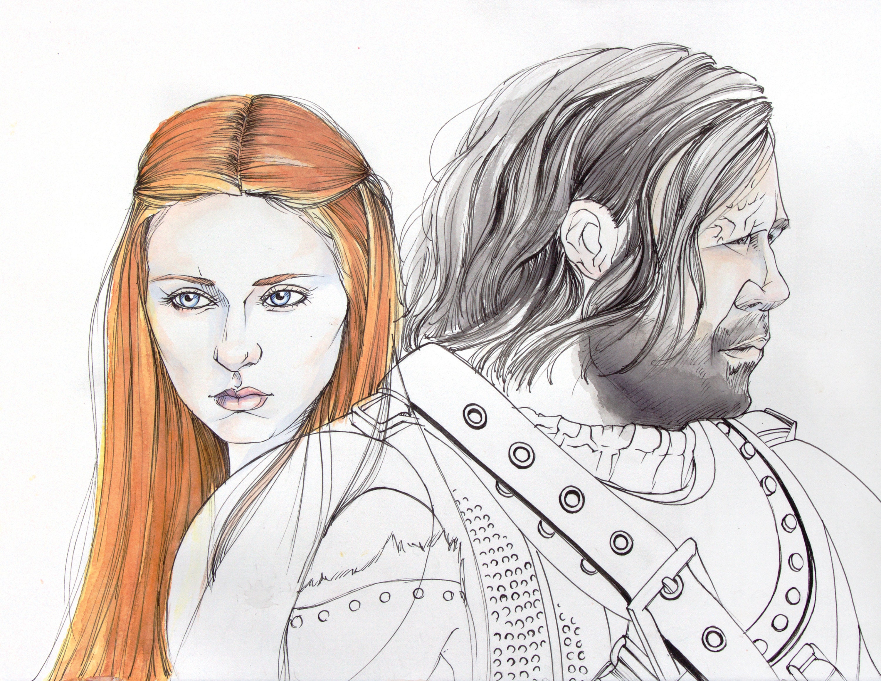 Sansa And Sandor Fan Art