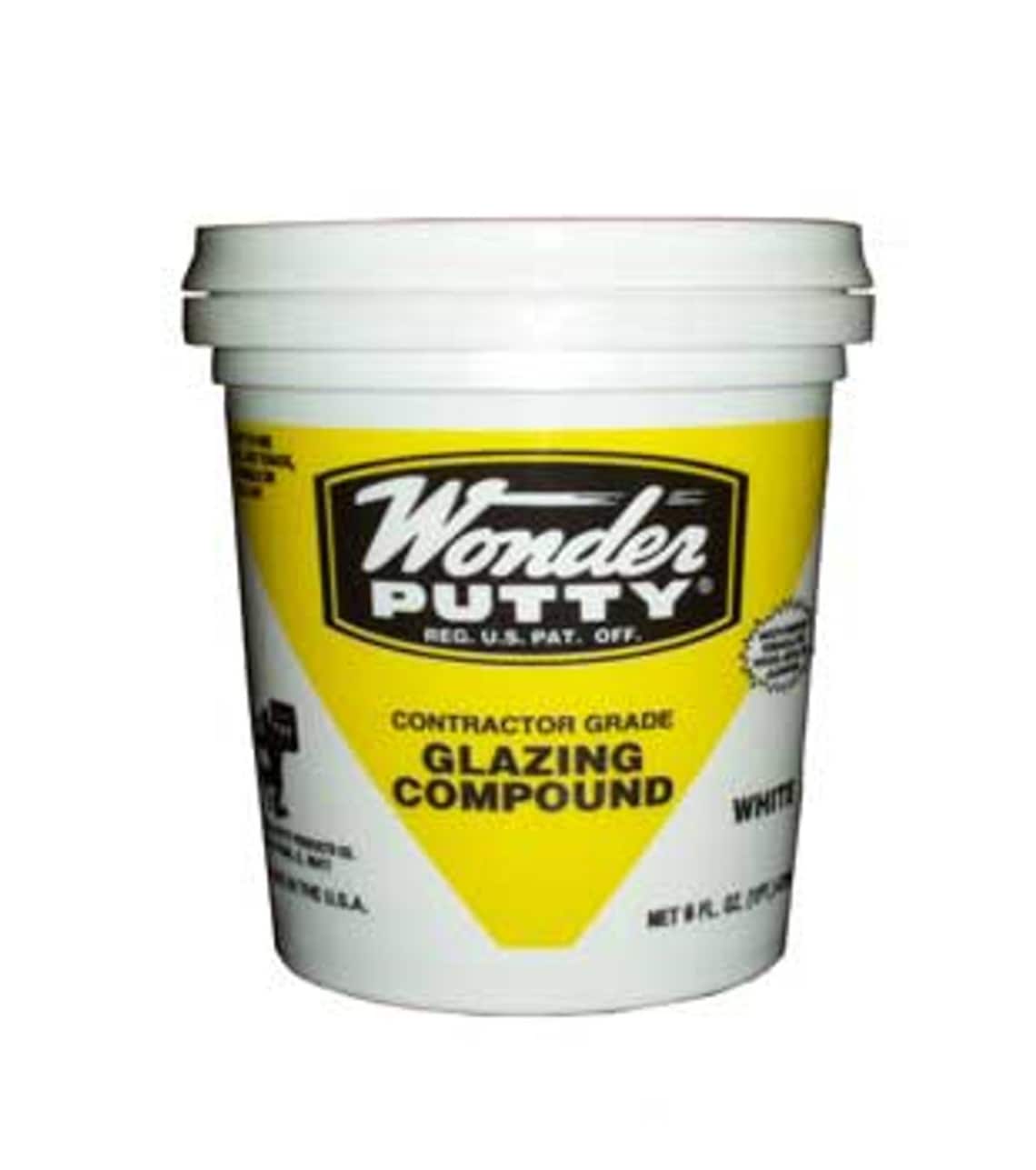 Wonder Putty Gray Glazing Compound for Stained Glass 1/2 Pint Cement ...