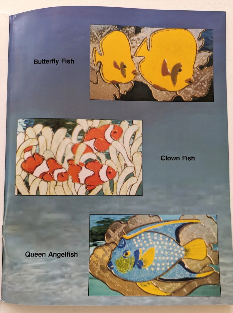 About the Sea Pattern Book | Stained Glass Pattern Book - Etsy