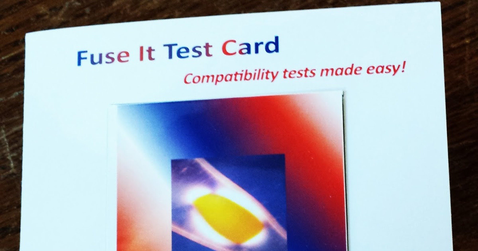 Fuse It Test Card Glass Fusing Compatibility Tester - Etsy