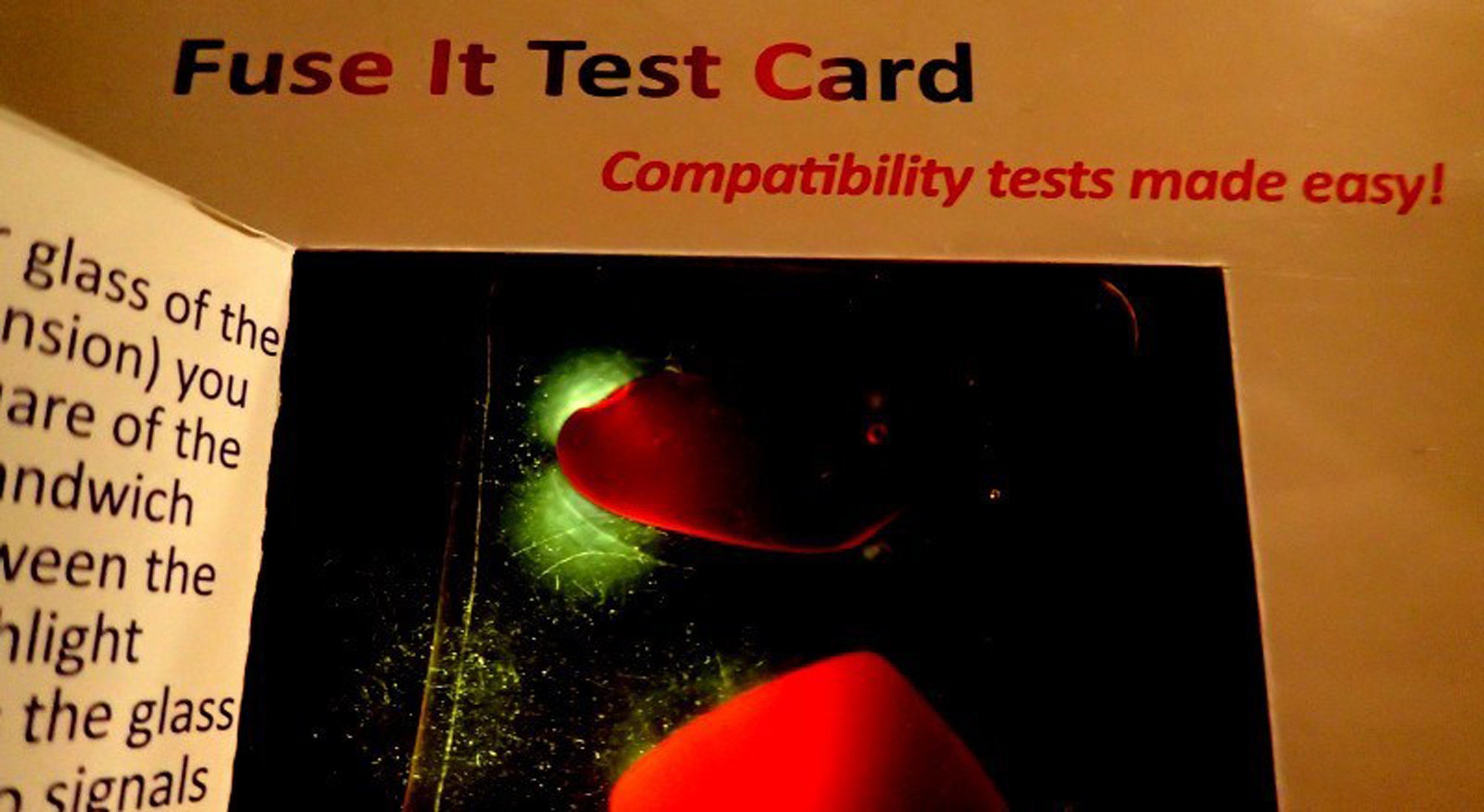 Fuse It Test Card Glass Fusing Compatibility Tester - Etsy