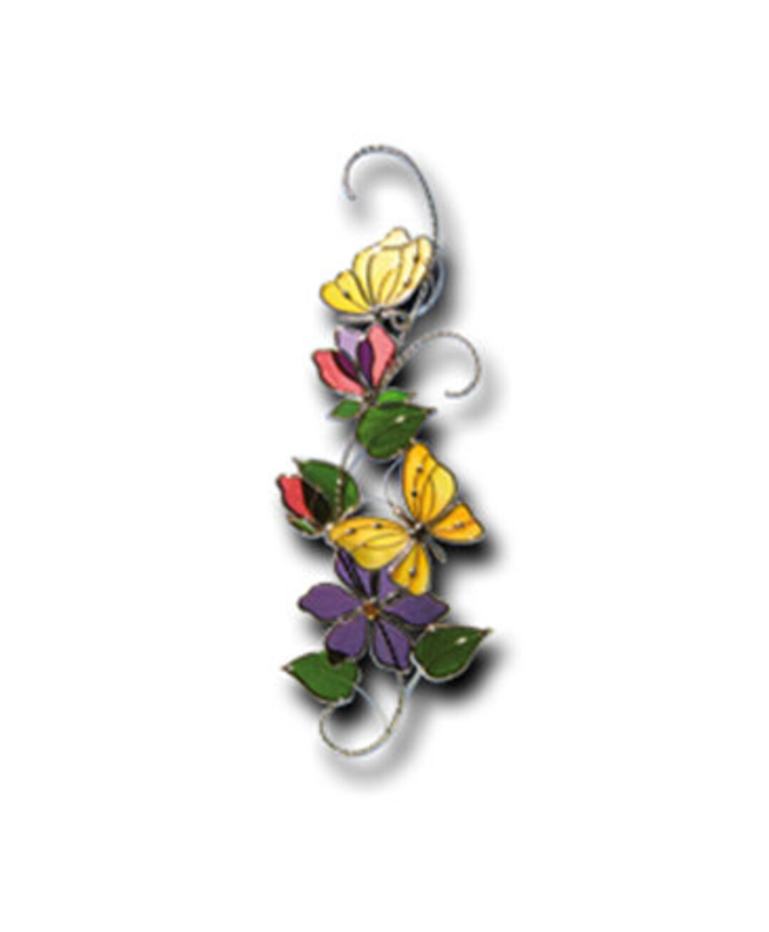 Butterfly Pre-cut Scroll Kit Stained Glass Precut Kit Beginner's ...